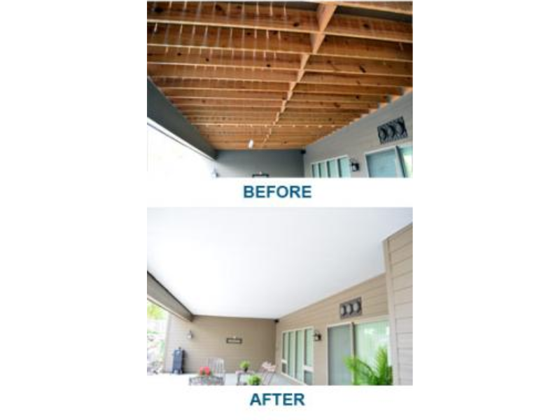 Under Deck Rain Carrying Systems Create Dry Space Under Your Deck